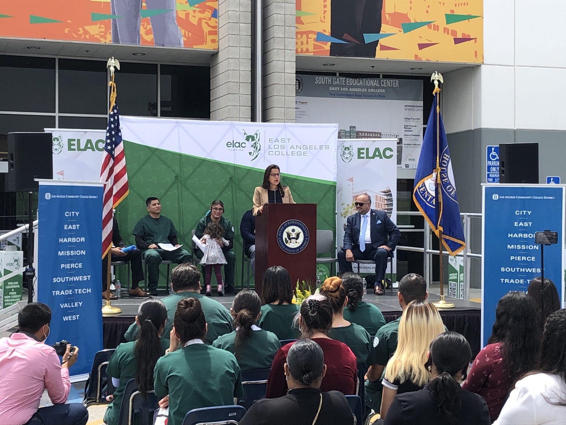 Congresswoman Nanette Barragán (CA-44) Visited East Los Angeles College ...